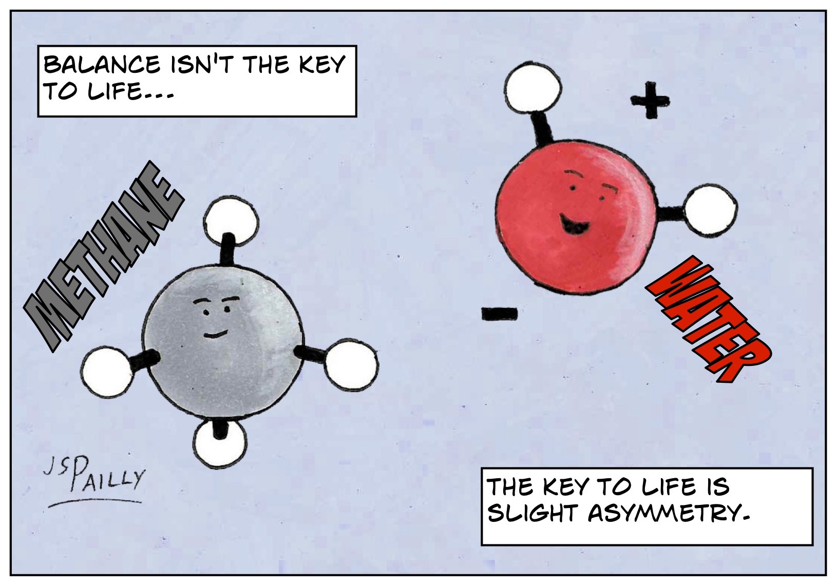 Molecular Monday: Liquid Water vs. Liquid Methane – Planet Pailly
