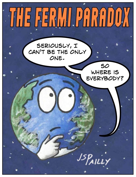 Sciency Words A to Z: The Fermi Paradox – Planet Pailly