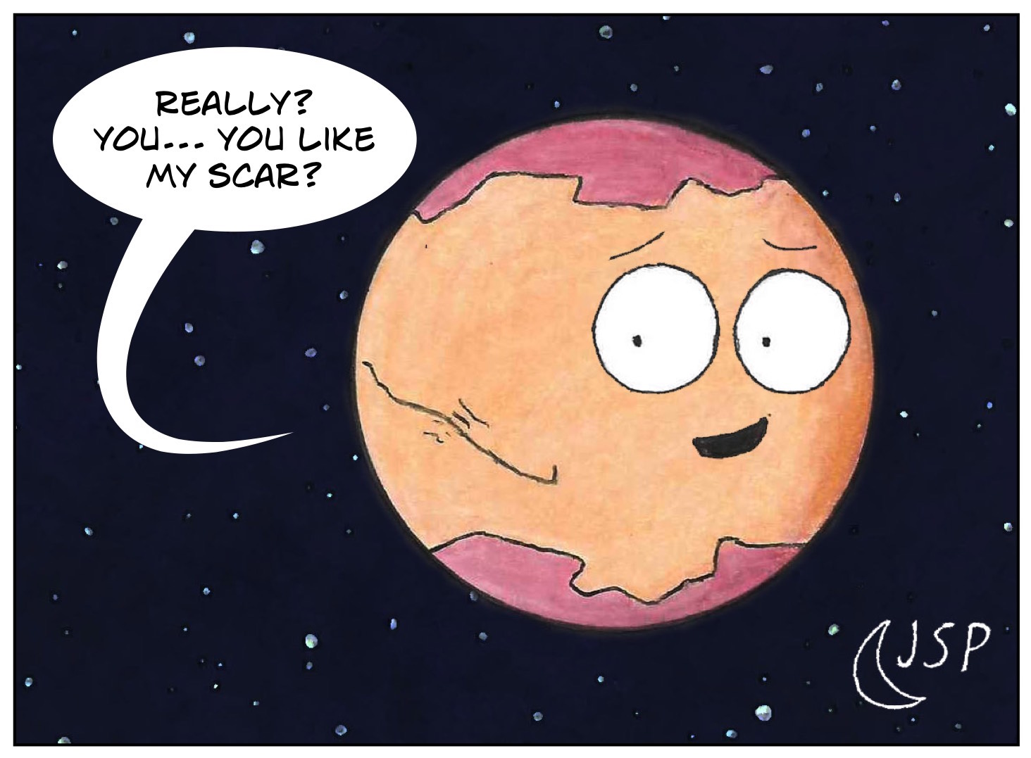 Why I’m Drawing Mars’s Scar – Planet Pailly